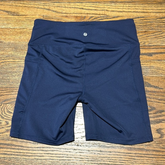 Stretch the Rules | Shorts | Navy Bike Shorts | Poshmark
